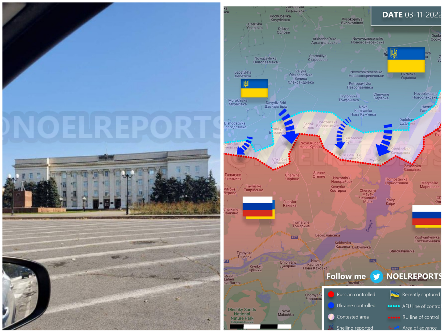 Rusia dă semne că evacuează regiunea Herson, pe care tocmai a anexat-o ...