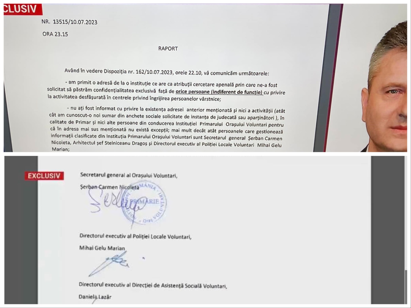 Pandele și-a pus secretara, noaptea ca hoții, să facă un "raport" că ...